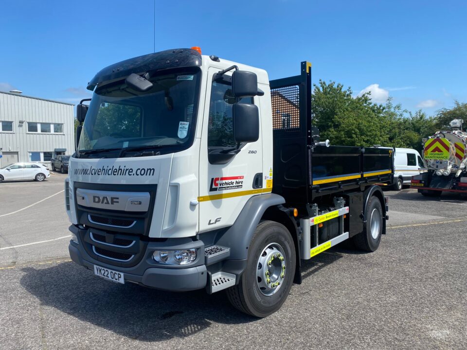 18 Tonne Insulated Tippers to Hire | Construction Vehicle Rental