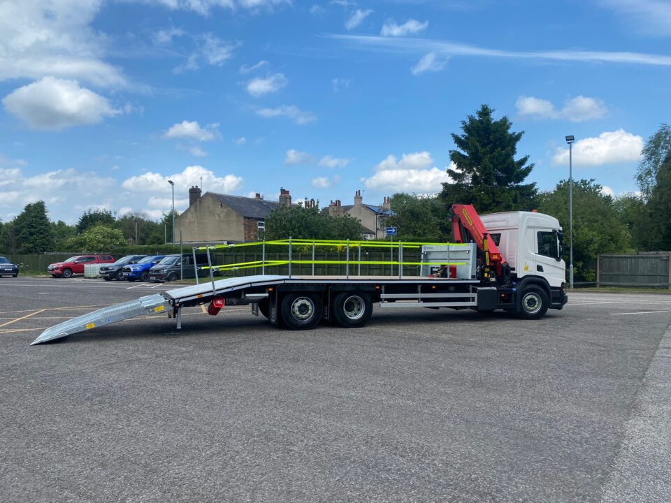 26T Beavertail Truck Hire | LC Vehicle Hire