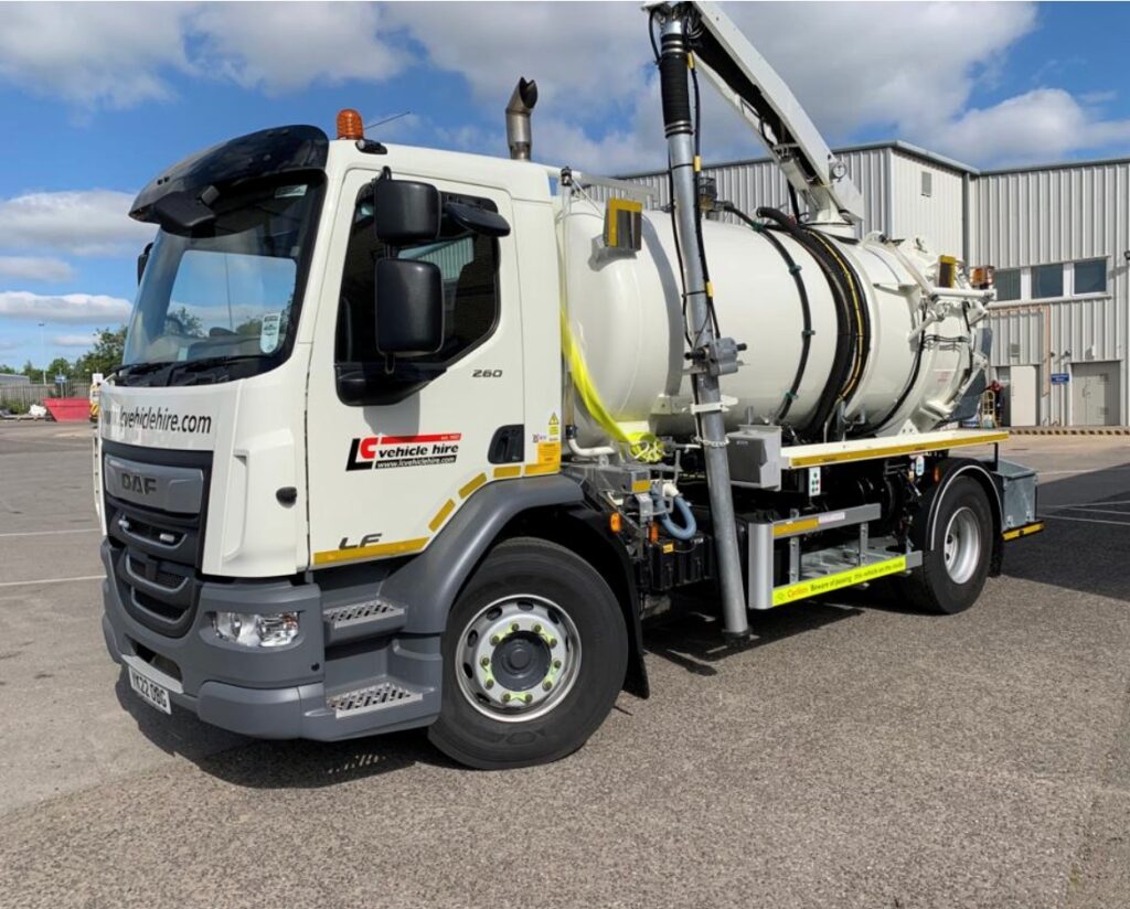 18 T Gully Wagons Truck for Hire | 4x2 Gully Sucker | LC Vehicle Hire