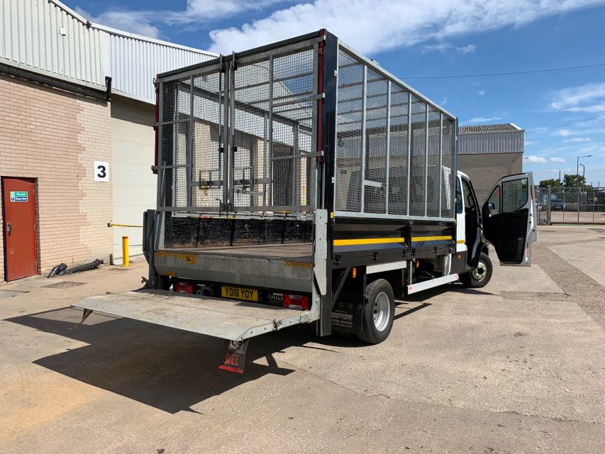 Cage Tipper Tail Lift to Rent | 7.5 Tonne Municipal Vehicle Hire