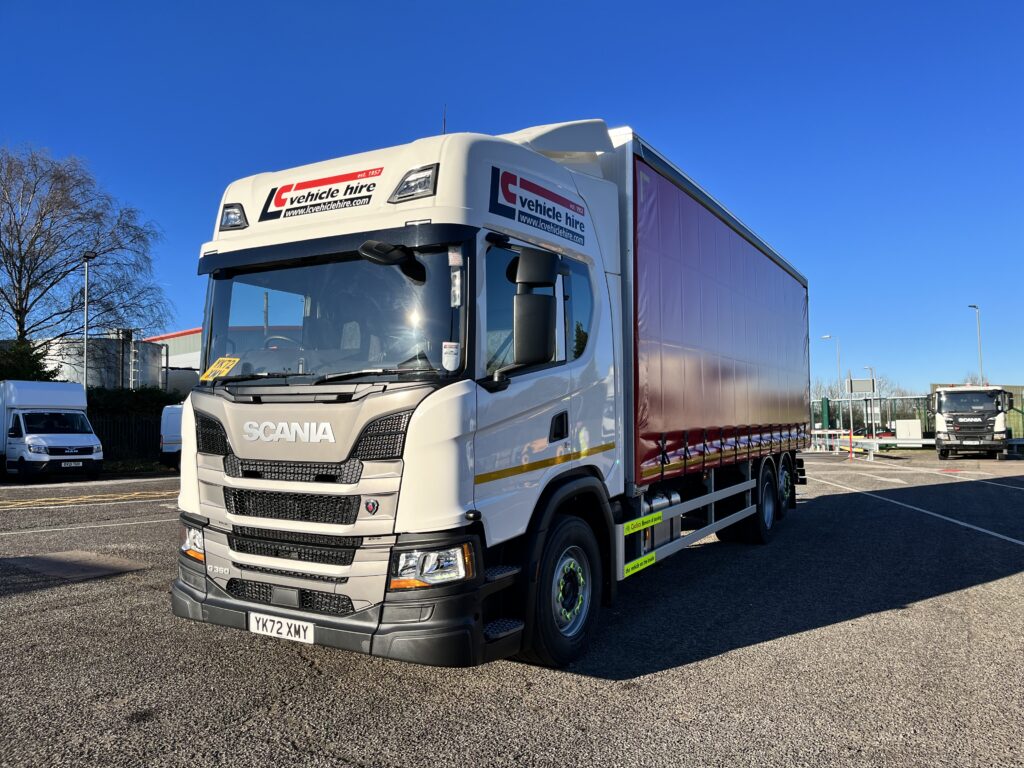 Curtain-side Truck | 26T Lorry Hire | LC Vehicle Hire